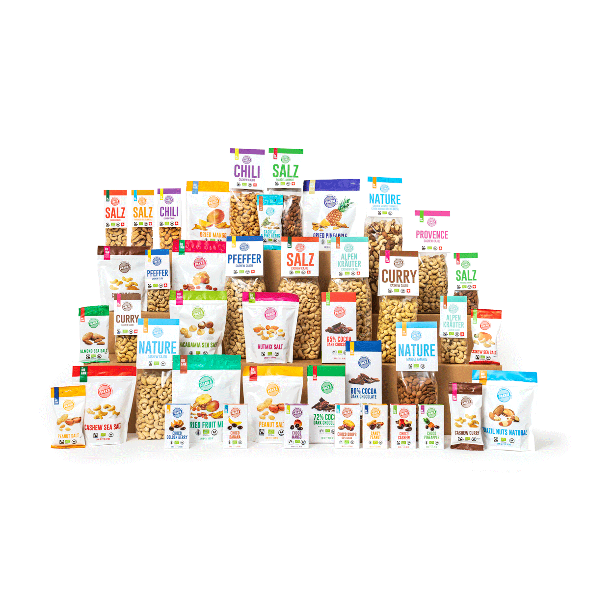 Pakka - premium organic snacks